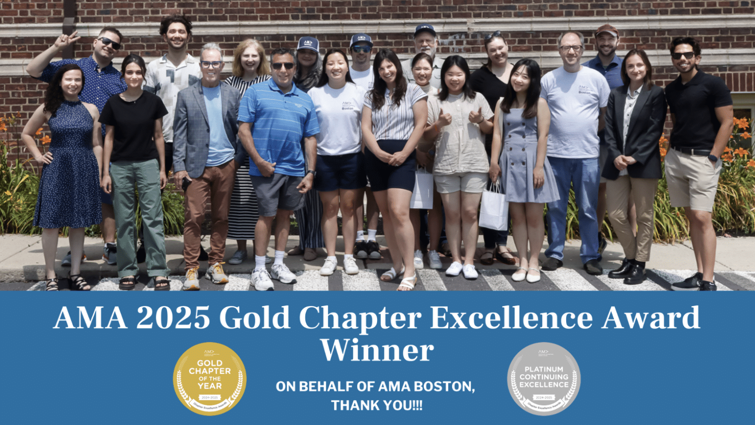 AMA Boston Earns Historic Gold Chapter Excellence Award - AMA Boston